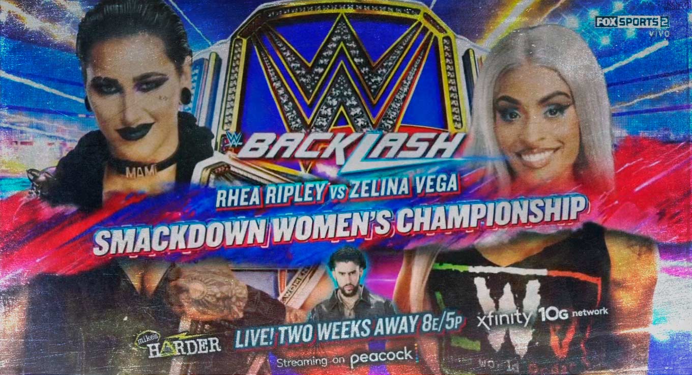 Confirmado: Rhea Ripley vs. Zelina Vega en Backlash 2023