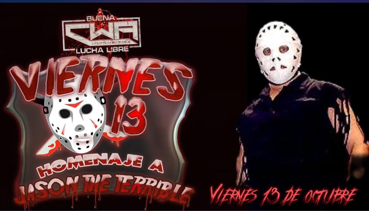 La CWA presenta Viernes 13 Tributo a Jason The Terrible en Puerto Rico ...