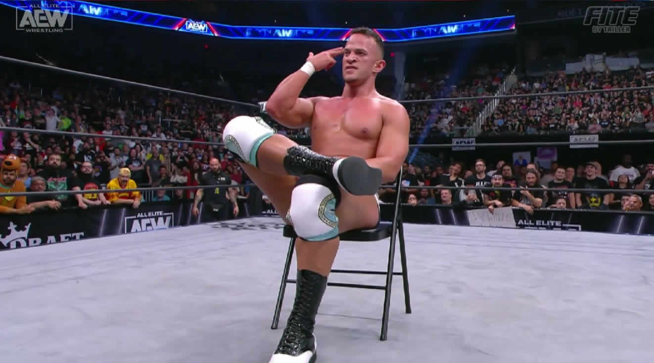 Ricky Starks fue descalificado pero se fue contento ante Jay White ...