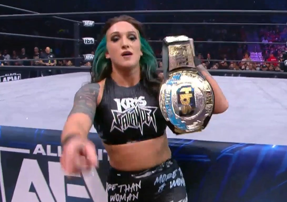 Kris Statlander retuvo el Campeonato TBS ante Nyla Rose | Superluchas