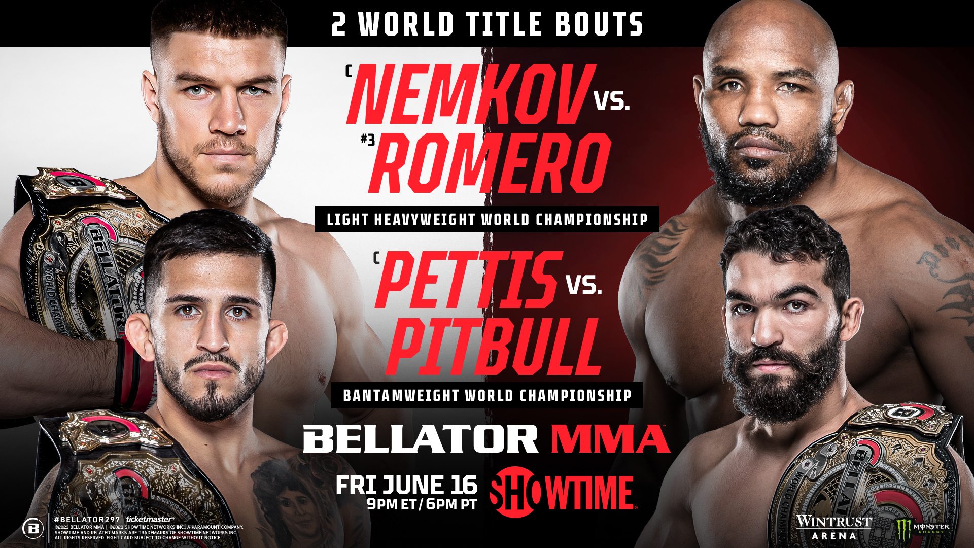 Previo Bellator 297: Nemkov vs Romero en Chicago | Superluchas