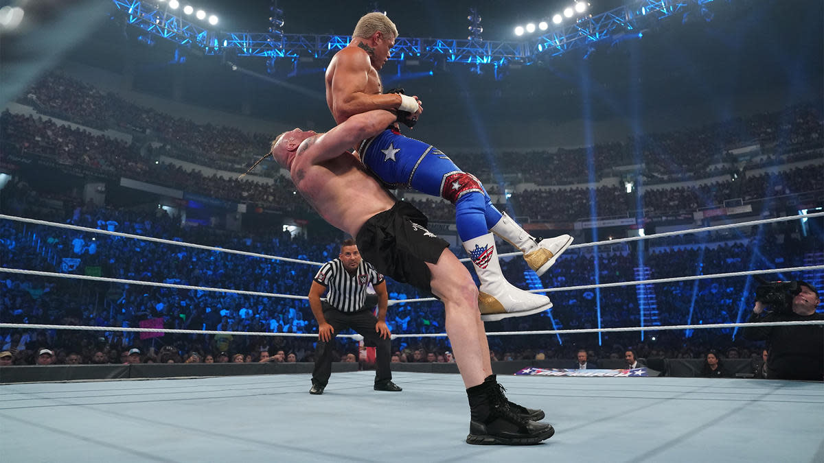 Cody Rhodes vs. Brock Lesnar 3 podría ser una lucha bull rope