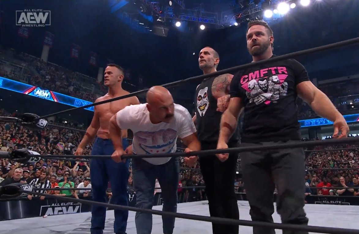 CM Punk reta a The Bullet Club Gold y The Gunns para Collision ... CM Punk reta a The Bullet Club Gold y The Gunns para Collision ...