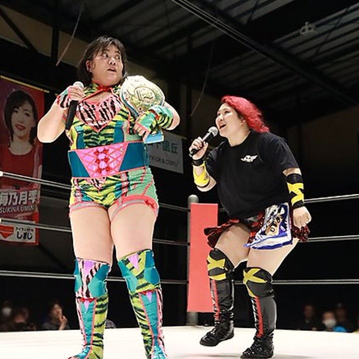 Ice Ribbon:»Ice Ribbon in 176BOX»2 luchas titulares | Superluchas