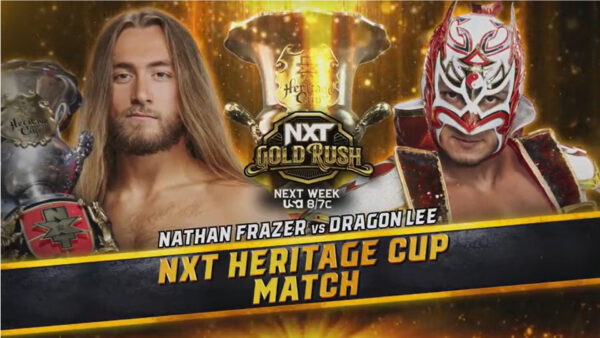 Dragon Lee vs. Nathan Frazer, por la NXT Heritage Cup | Superluchas