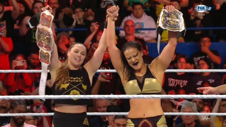 Ronda Rousey y Shayna Baszler le dan la «bienvenida» a Katana Chance y ...