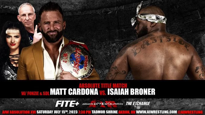 Resultados AIW 15 de julio 2023 | Absolution XVI | Superluchas
