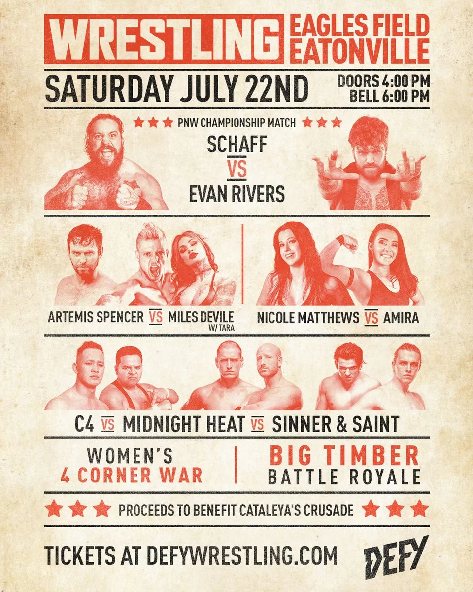 Resultados DEFY Wrestling 22 de julio 2023 | Superluchas