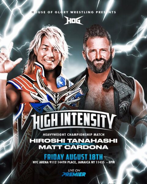 Matt Cardona luchará contra Hiroshi Tanahashi | Superluchas