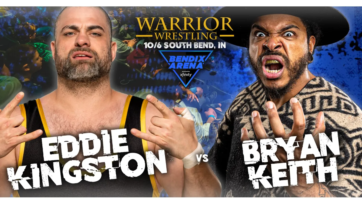 Eddie Kingston vs. Bryan Keith en el regreso de Warrior Wrestling