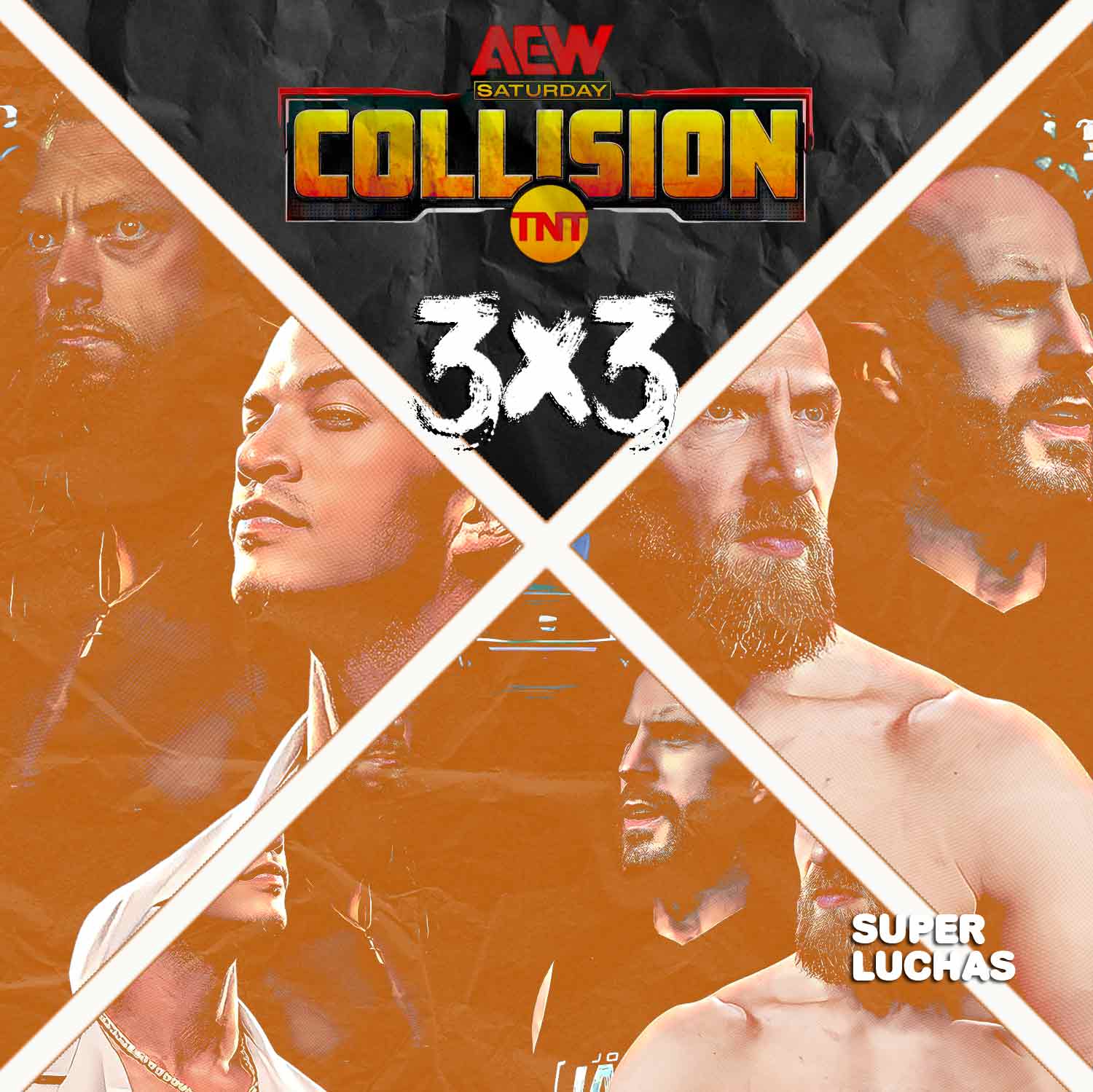 3×3: AEW COLLISION 16 de septiembre 2023 | Superluchas