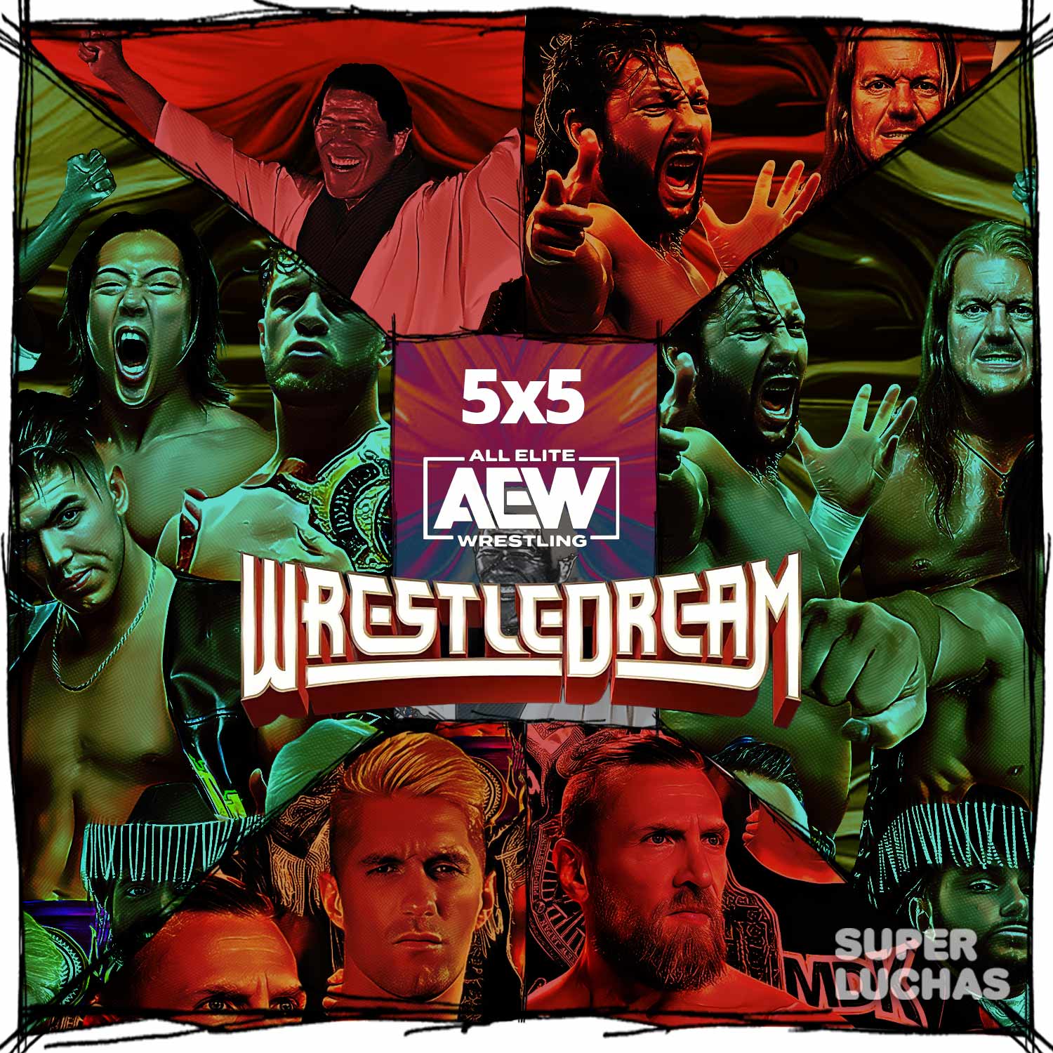 5×5: Lo mejor y lo peor de AEW WRESTLEDREAM 2023 | Superluchas