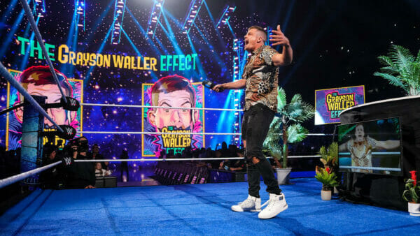 La lucha que inspiró a Grayson Waller para convertirse en luchador