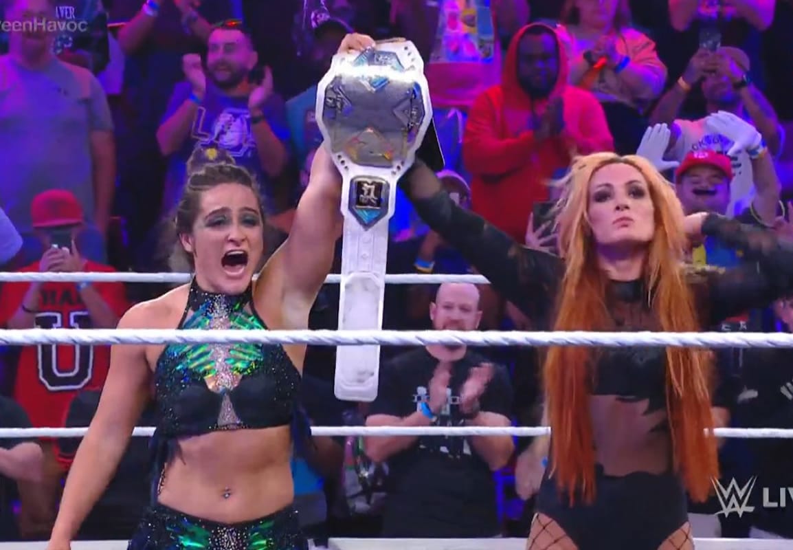 Lyra Valkiria, nueva Campeona de NXT, derrotó a Becky Lynch | Superluchas