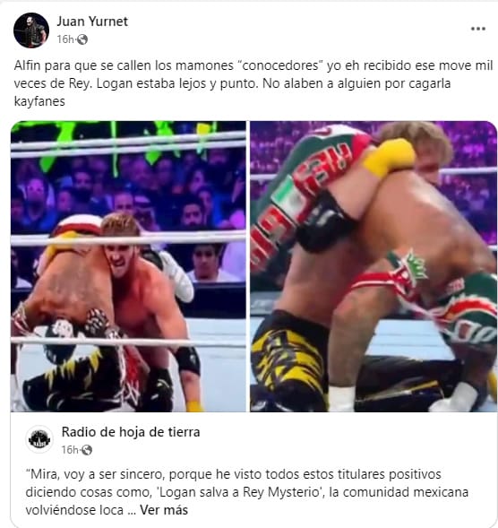 Mecha Wolf: «No alaben a alguien por cag…» sobre Logan Paul | Superluchas