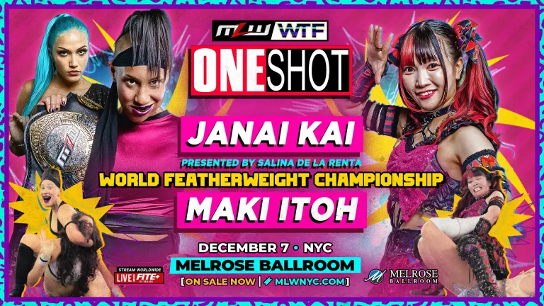 Janai Kai vs. Maki Itoh en MLW One-Shot | Superluchas