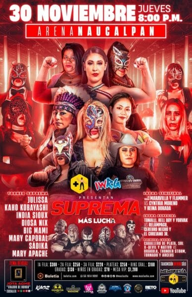 Suprema 2023: Así será el torneo femenil | Superluchas