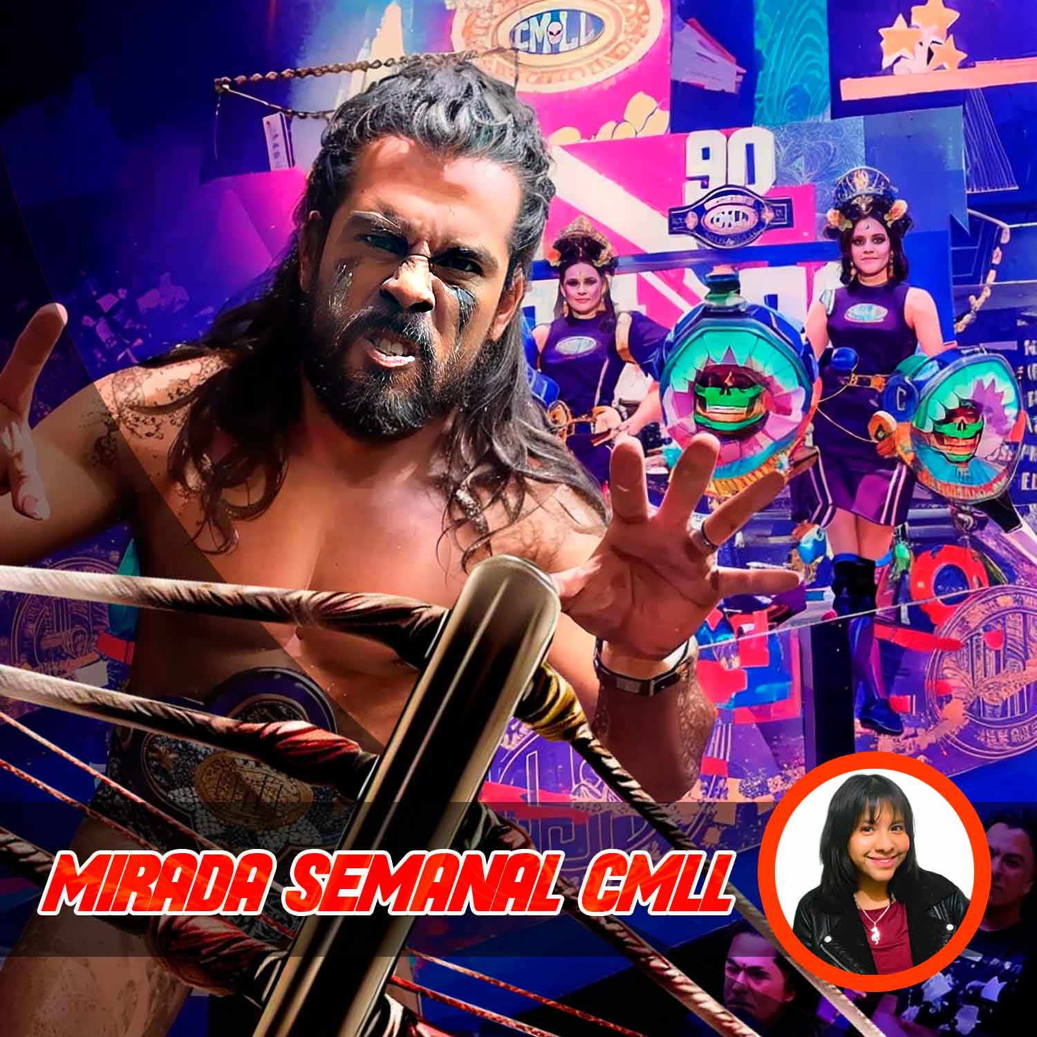 Cavernario, Rey del Inframundo; festejo de Muertos | Superluchas