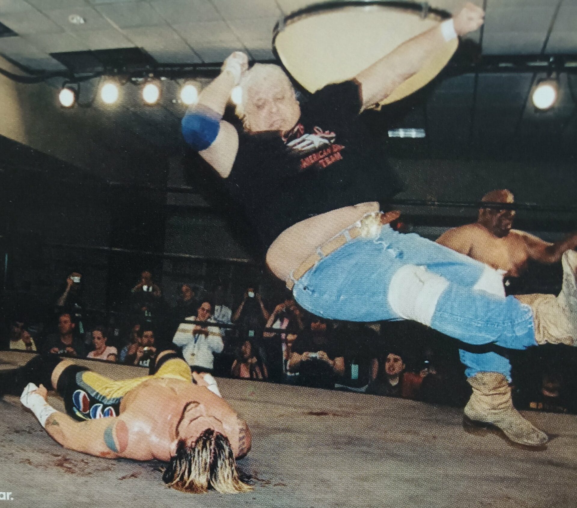 Lucha de CM Punk y Abdullah the Butcher aparece tras 18 años