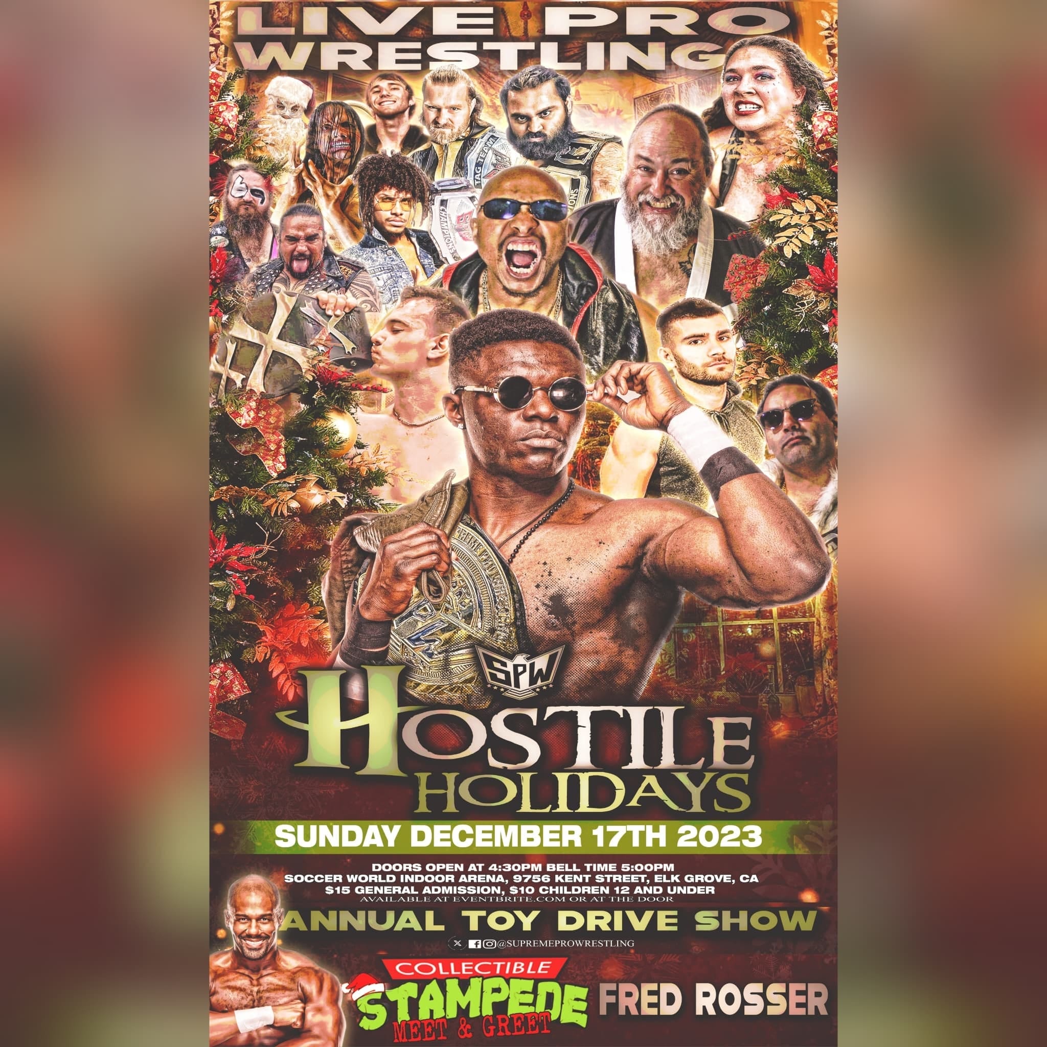 Resultados Supreme Pro Wrestling 17 de diciembre 2023