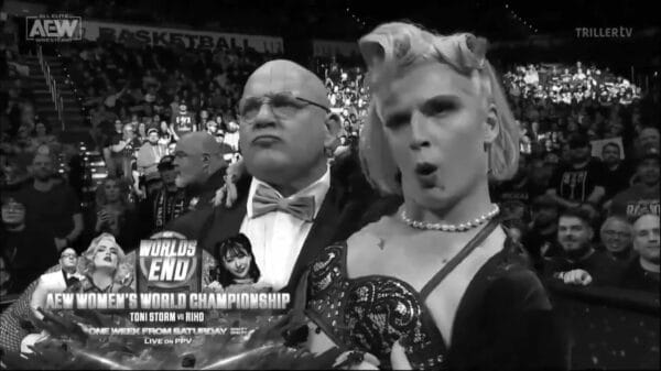 Cartel provisional de AEW Worlds End | Superluchas