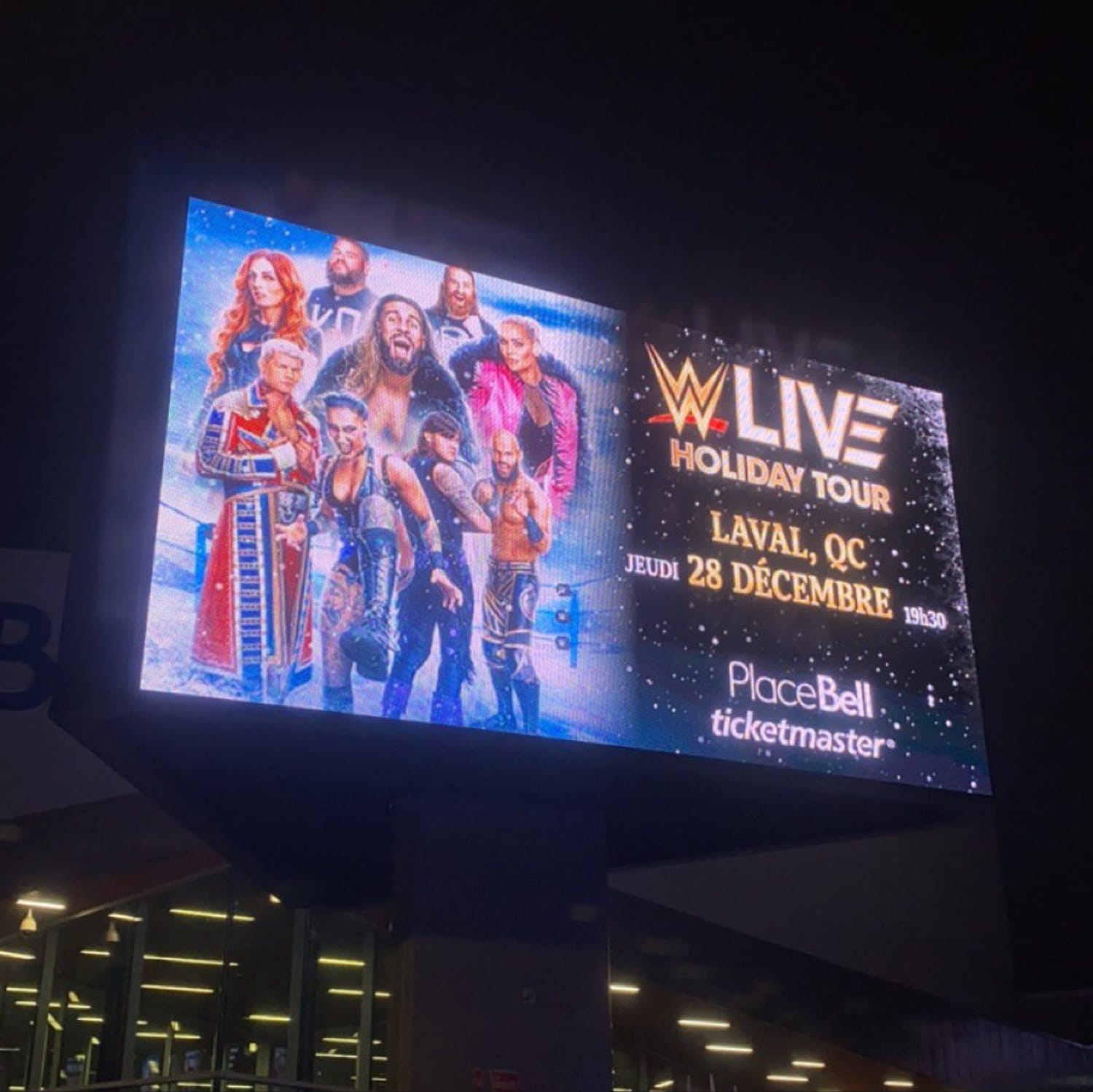 Resultados WWE Live Holiday Tour en Laval (28/12) | Superluchas