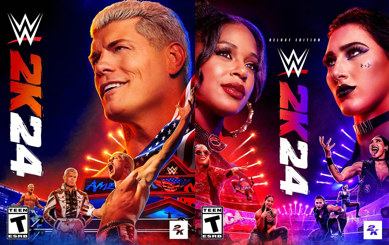 Cody Rhodes, Rhea Ripley y Bianca Belair se enteran que son portadas de ...