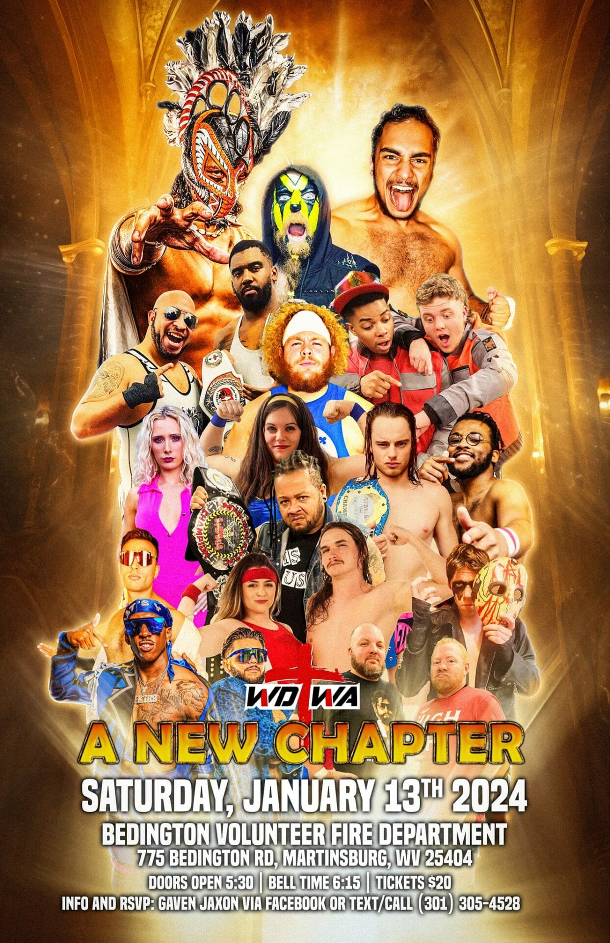 Resultados World Domination Wrestling Alliance 14 de enero 2024