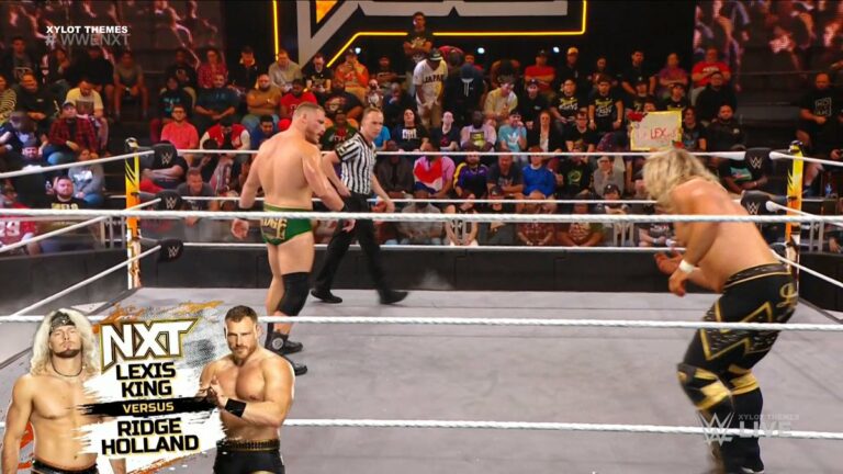 Sorpresa en NXT: Lexis King venció a Ridge Holland | Superluchas