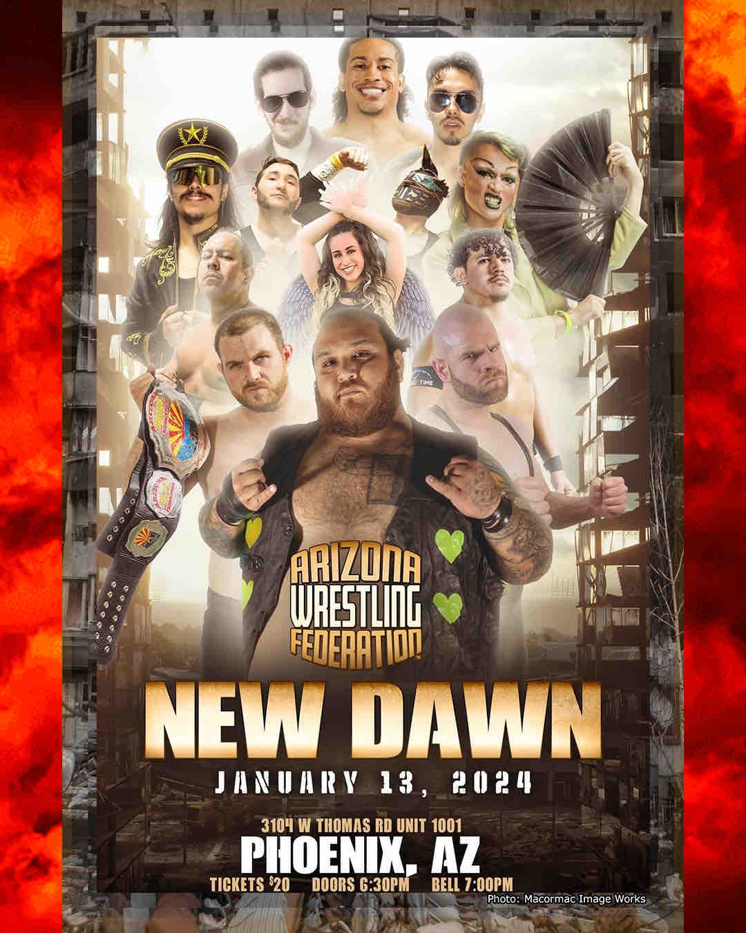 Resultados Arizona Wrestling Federation 13 de enero 2024