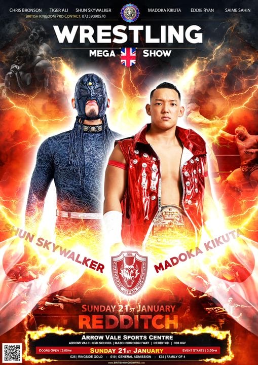Resultados British Kingdom Pro-Wrestling 21 de enero 2024