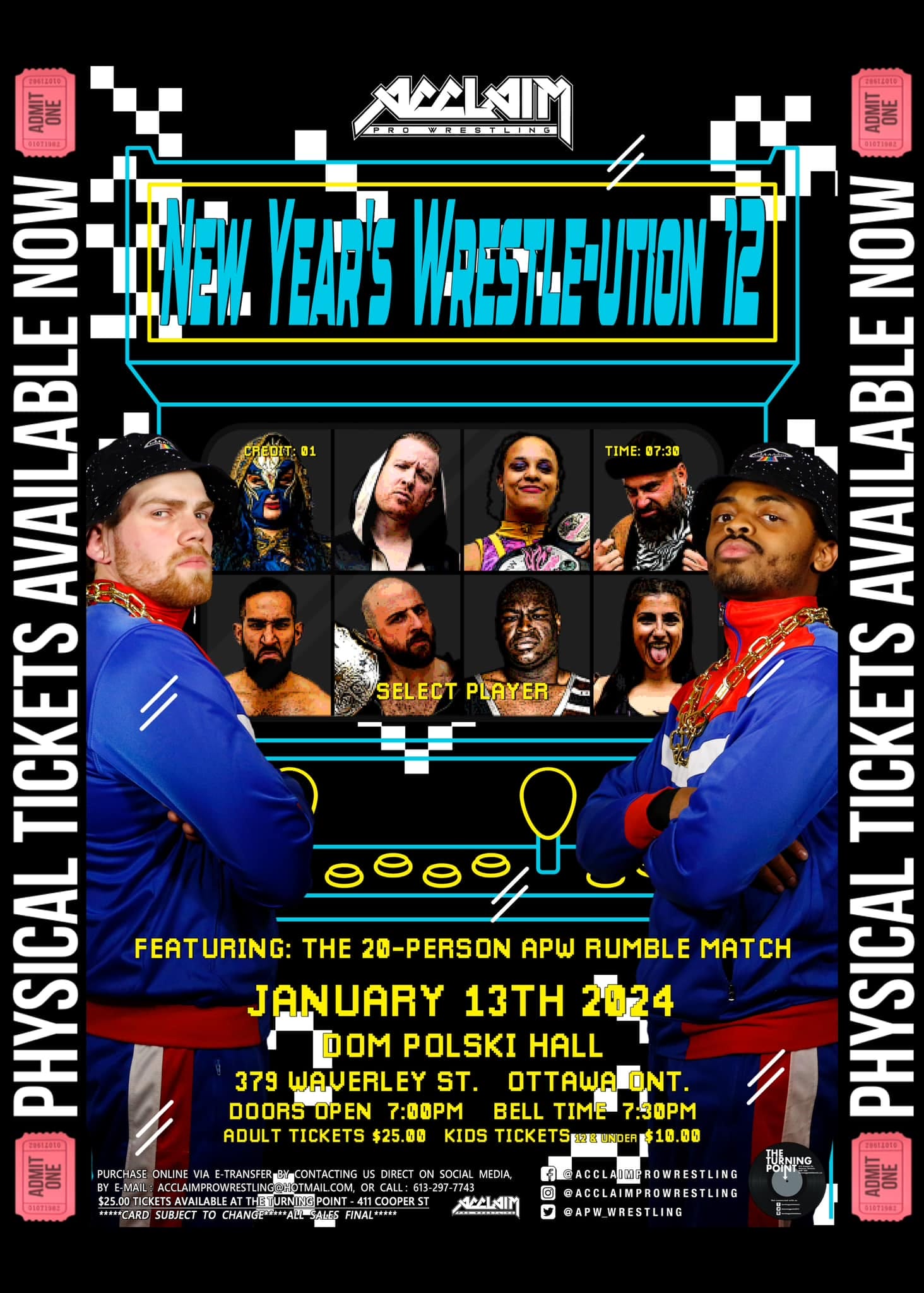 Resultados Acclaim Pro Wrestling 13 de enero 2024 | Superluchas