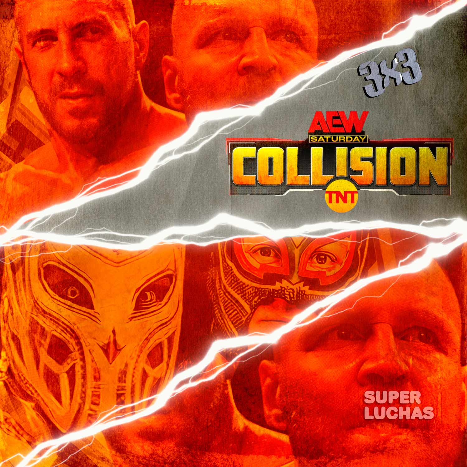 3×3: Lo mejor y lo peor de AEW COLLISION 10 de febrero 2024 | Superluchas