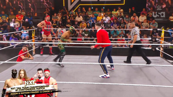 Chase U, retadores al Campeoanto de Parejas NXT y fueron atacados por ...