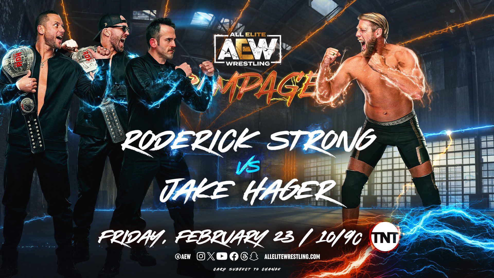 AEW RAMPAGE 23 de febrero 2024 | Resultados en vivo | Superluchas