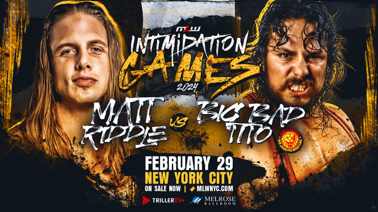 Matt Riddle vs. Big Bad Tito en MLW Intimidation Games