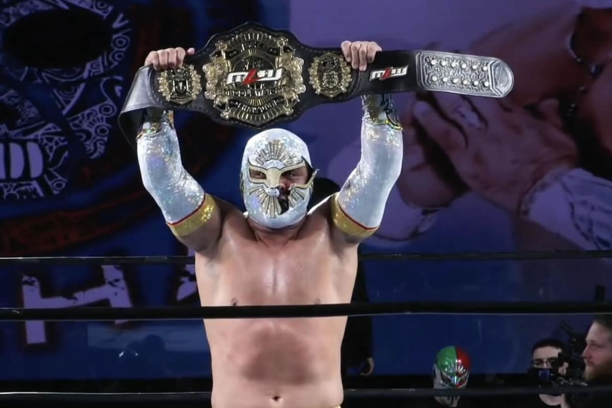 Místico, nuevo Campeón Mundial Medio MLW | Superluchas