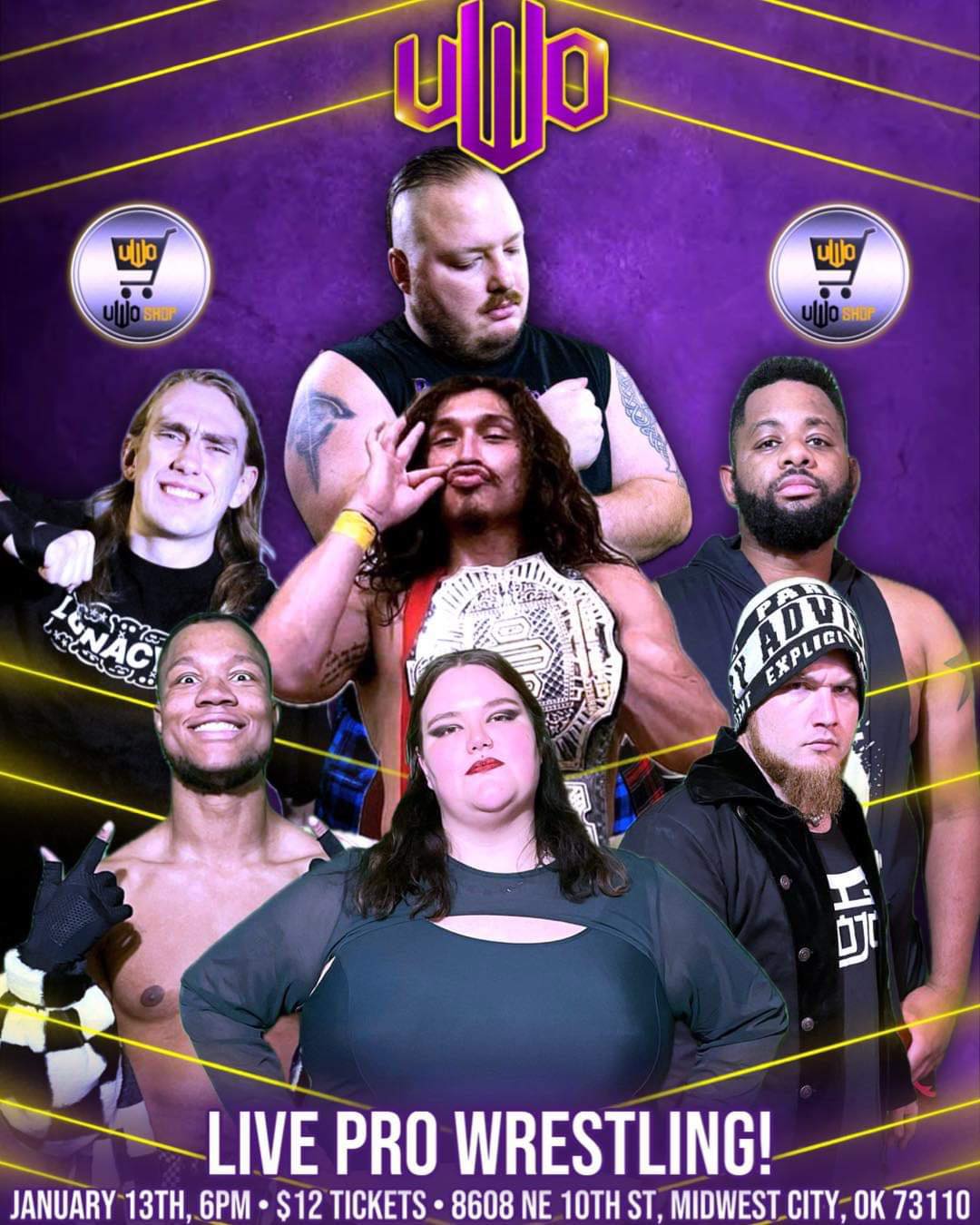 Resultados Unified Wrestling Oklahoma 10 de mayo 2025 | Live in Guthrie