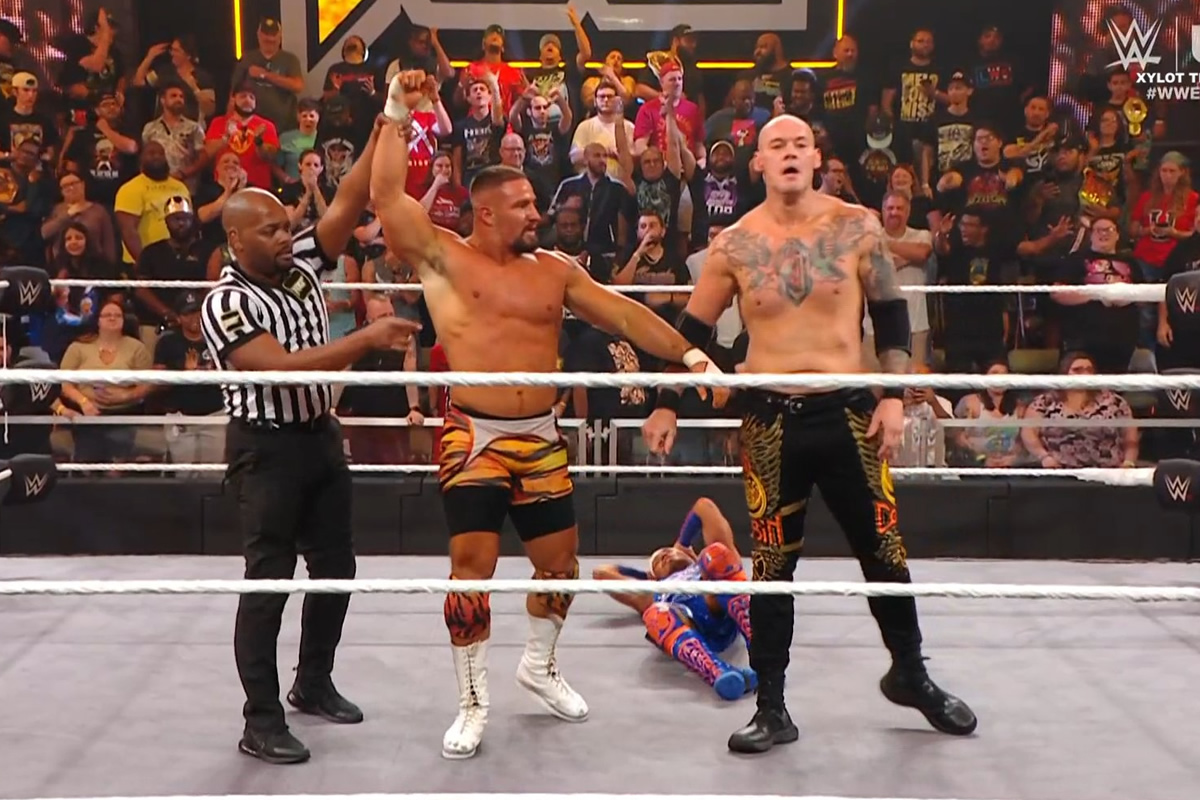 Baron Corbin y Bron Breakker dejan fuera de Stannd & Deliver a Alpha Academy | Superluchas