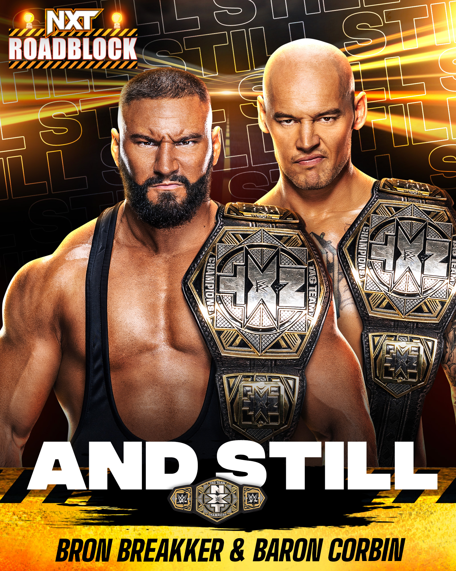 Bron Breakker y Baron Corbin sigue siendo los Campeones de Parejas NXT