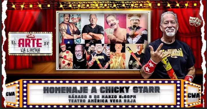 CWA presenta El Arte de la Lucha dedicado a Chicky Starr | Superluchas