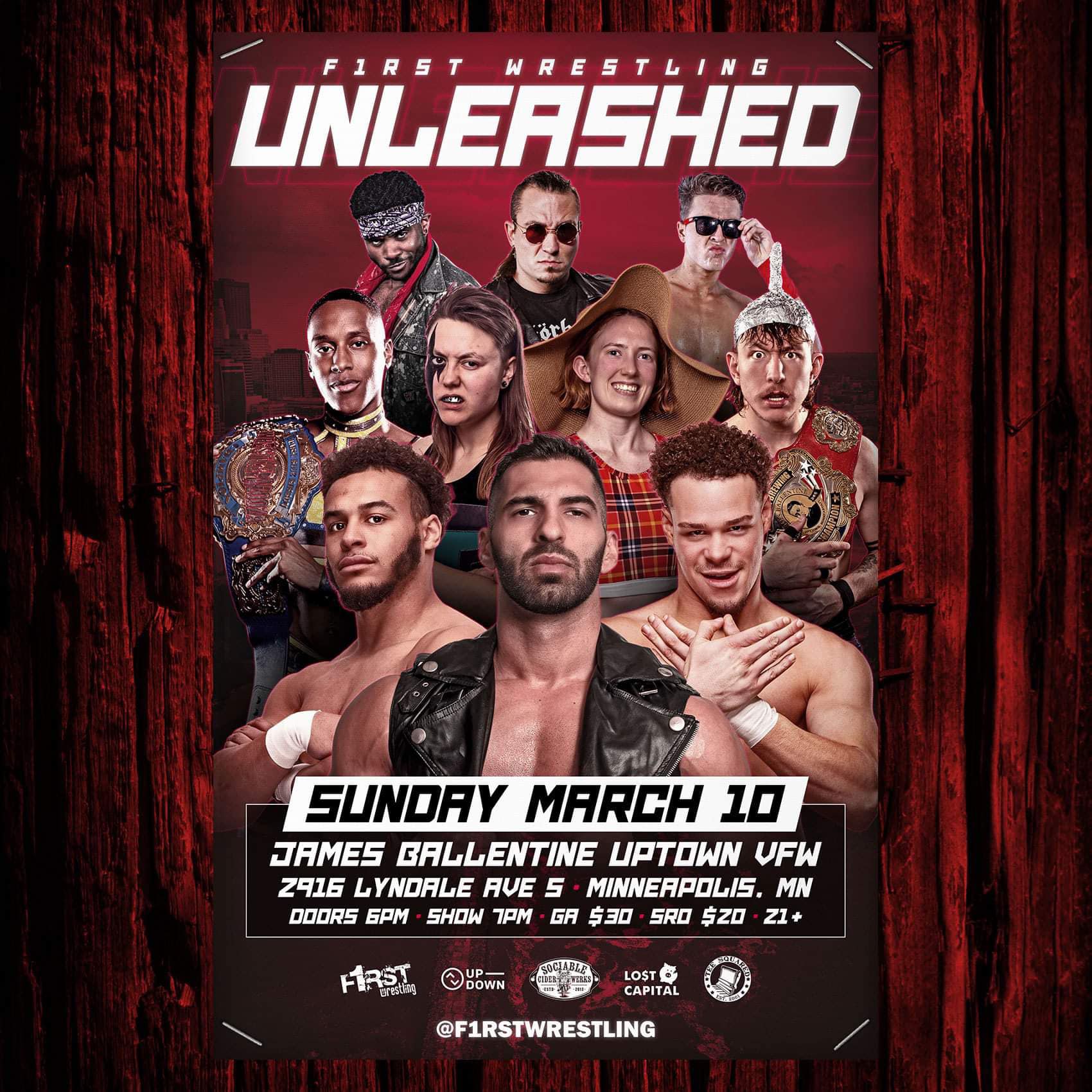 Resultados F1RST Wrestling 10 de marzo 2024 | Unleashed 2024