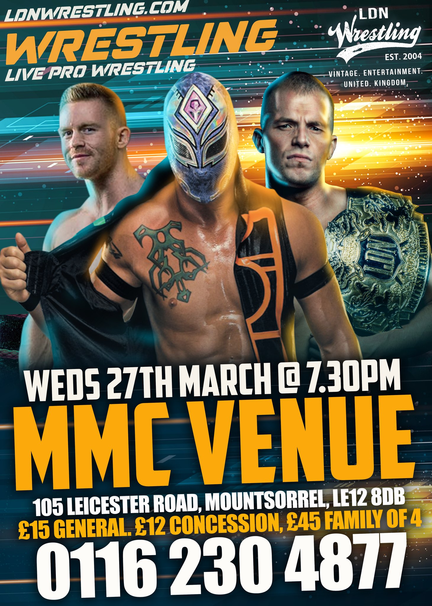 Resultados LDN Wrestling 27 de marzo 2024 | LDN Live Tour