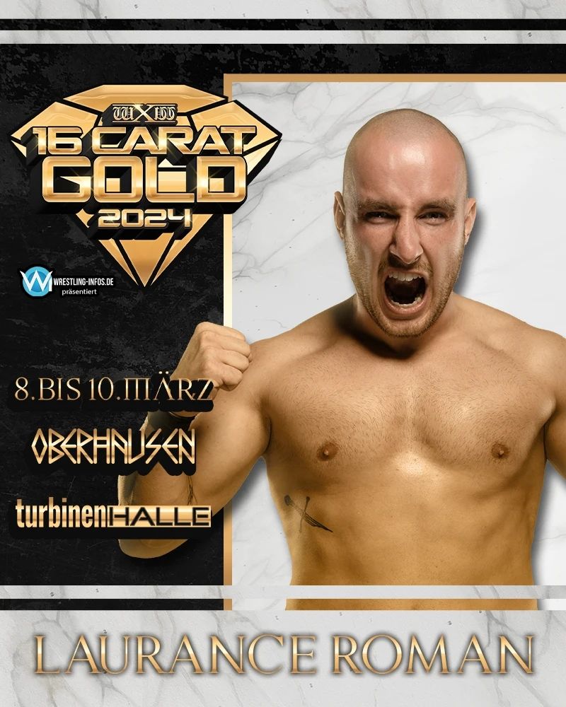 Laurance Roman ganó el 16 Carat Gold de wXw | Superluchas