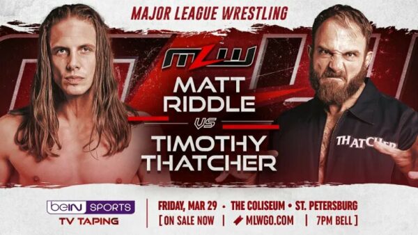 Timothy Thatcher: «Matt Riddle y yo tenemos la misma filosofía»