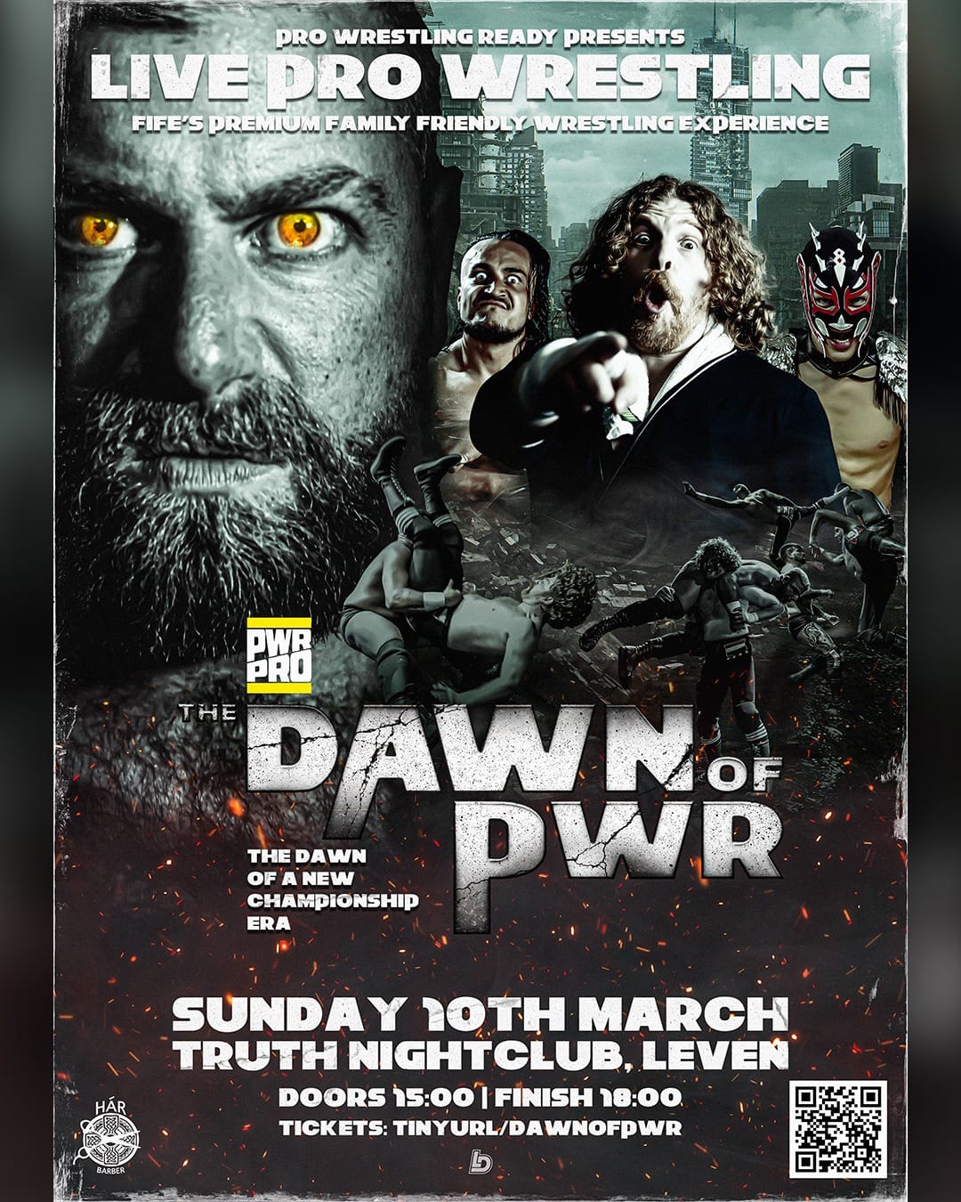 Resultados Pro Wrestling Ready 10 de marzo 2024 | Dawn Of PWR