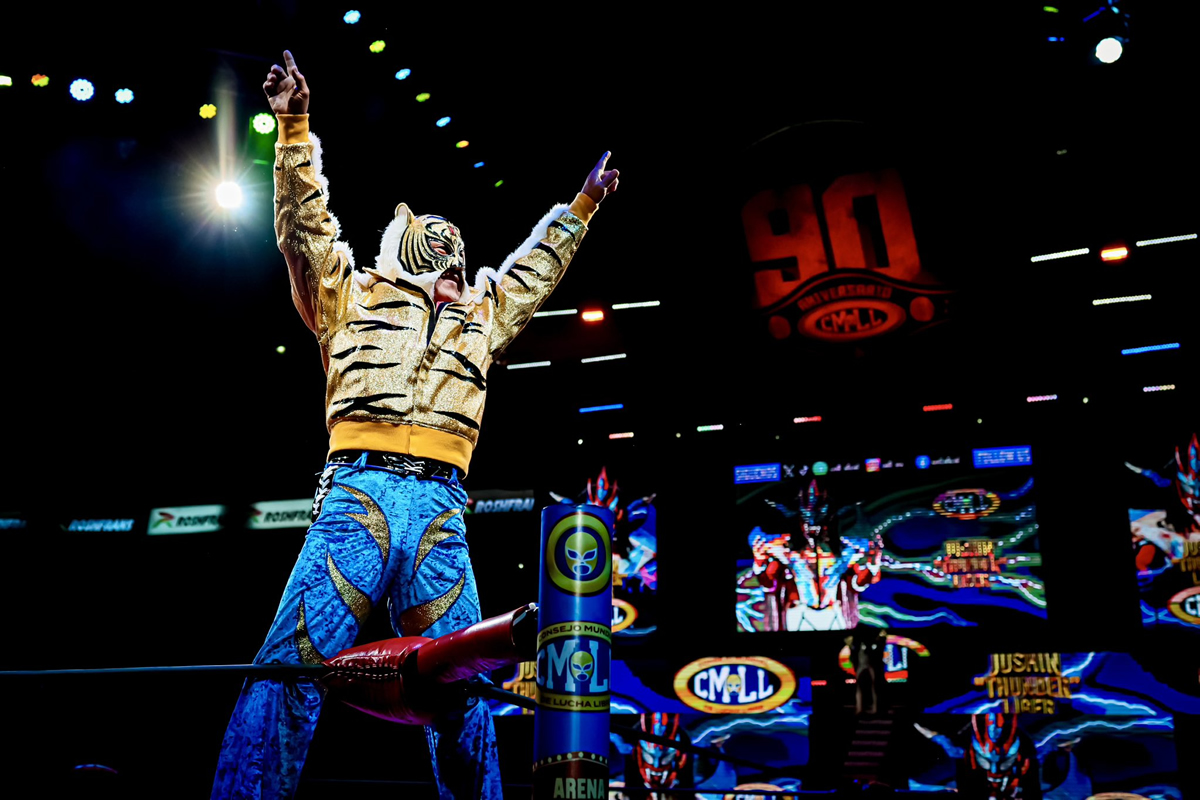 CMLL: Así fue la lucha de Tiger Mask vs. Último Guerrero | Superluchas