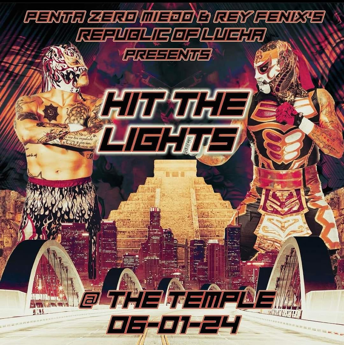 Fénix y Penta realizarán función en el Templo de Lucha Underground ...