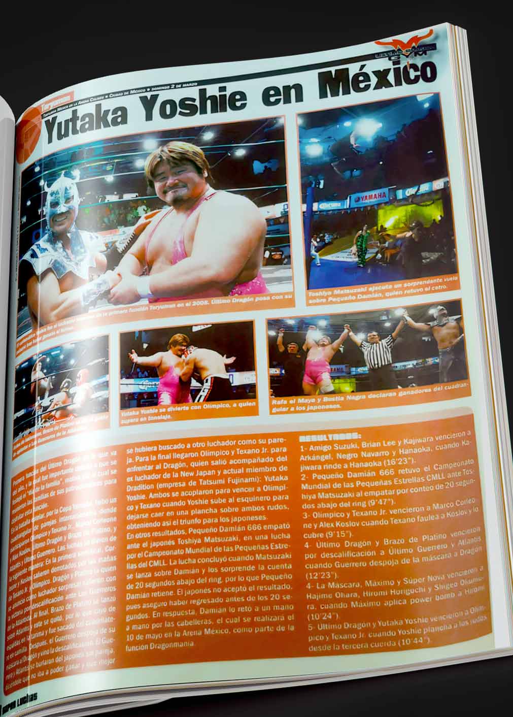 Luto en la lucha japonesa: Falleció Yutaka Yoshie | Superluchas