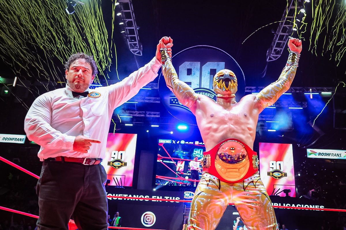 Máscara Dorada se proclama Campeón Universal del CMLL | Superluchas